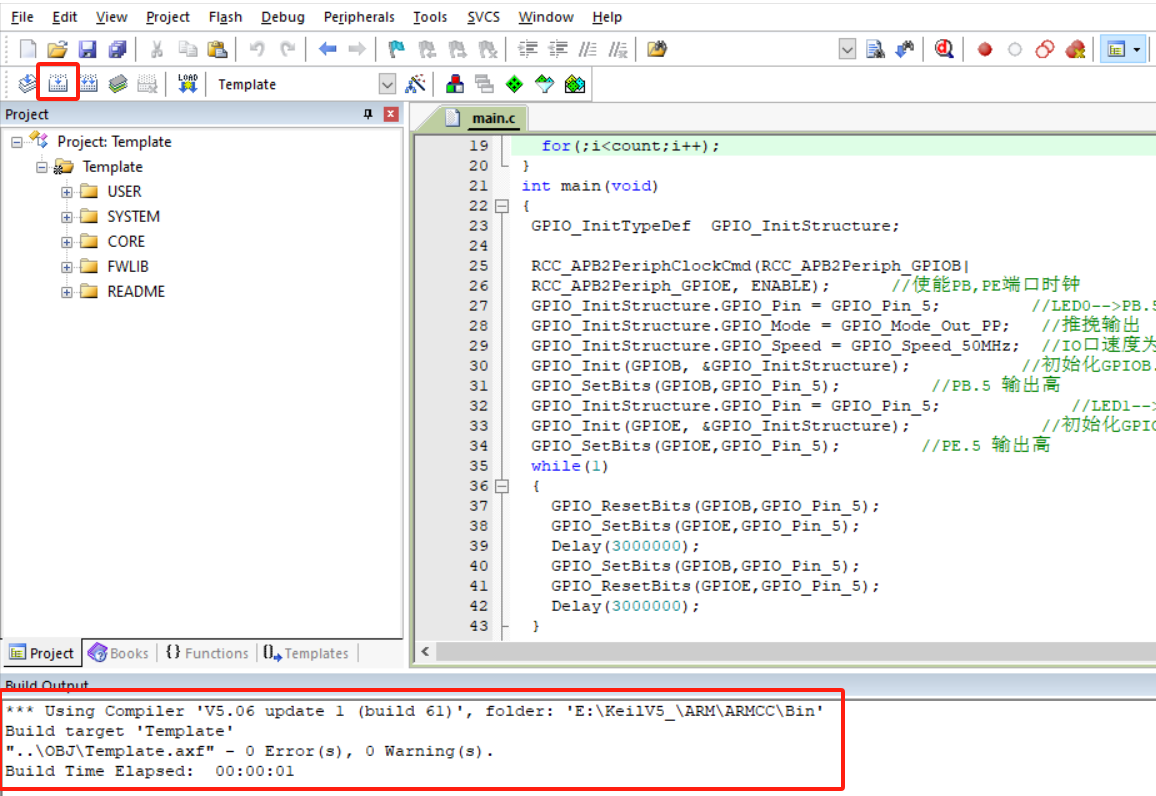 Keil v5+STM32F103C8T6+st_link软硬件配置及程序烧录_stm32f103c8t6在keil5中怎么找-CSDN博客