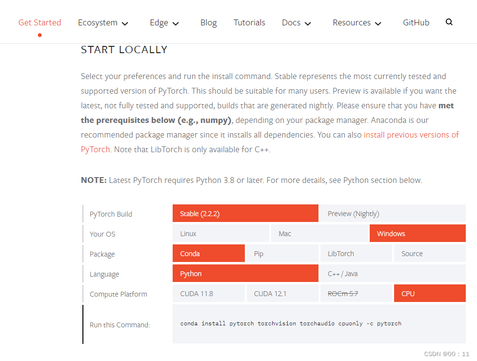 深度学习PyTorch框架环境配置_pytorch配置环境变量-CSDN博客