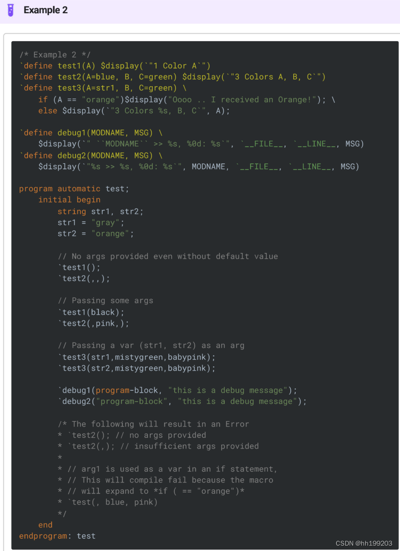 systemverilog 宏定义 `define_systemverilog define-CSDN博客