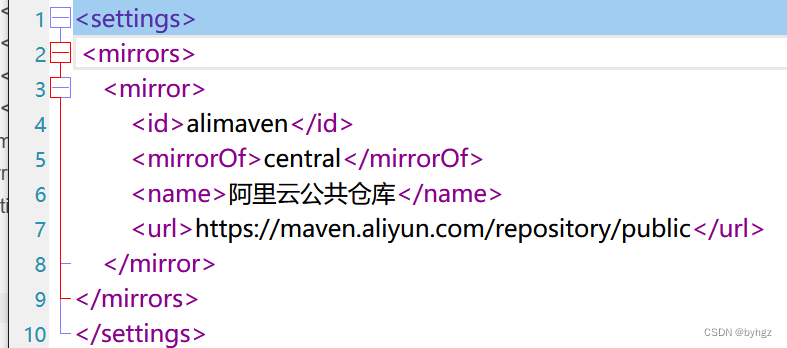 java maven配置settings.xml修改默认.m2仓库位置和配置全局阿里云镜像下载_maven配置.m2路径-CSDN博客