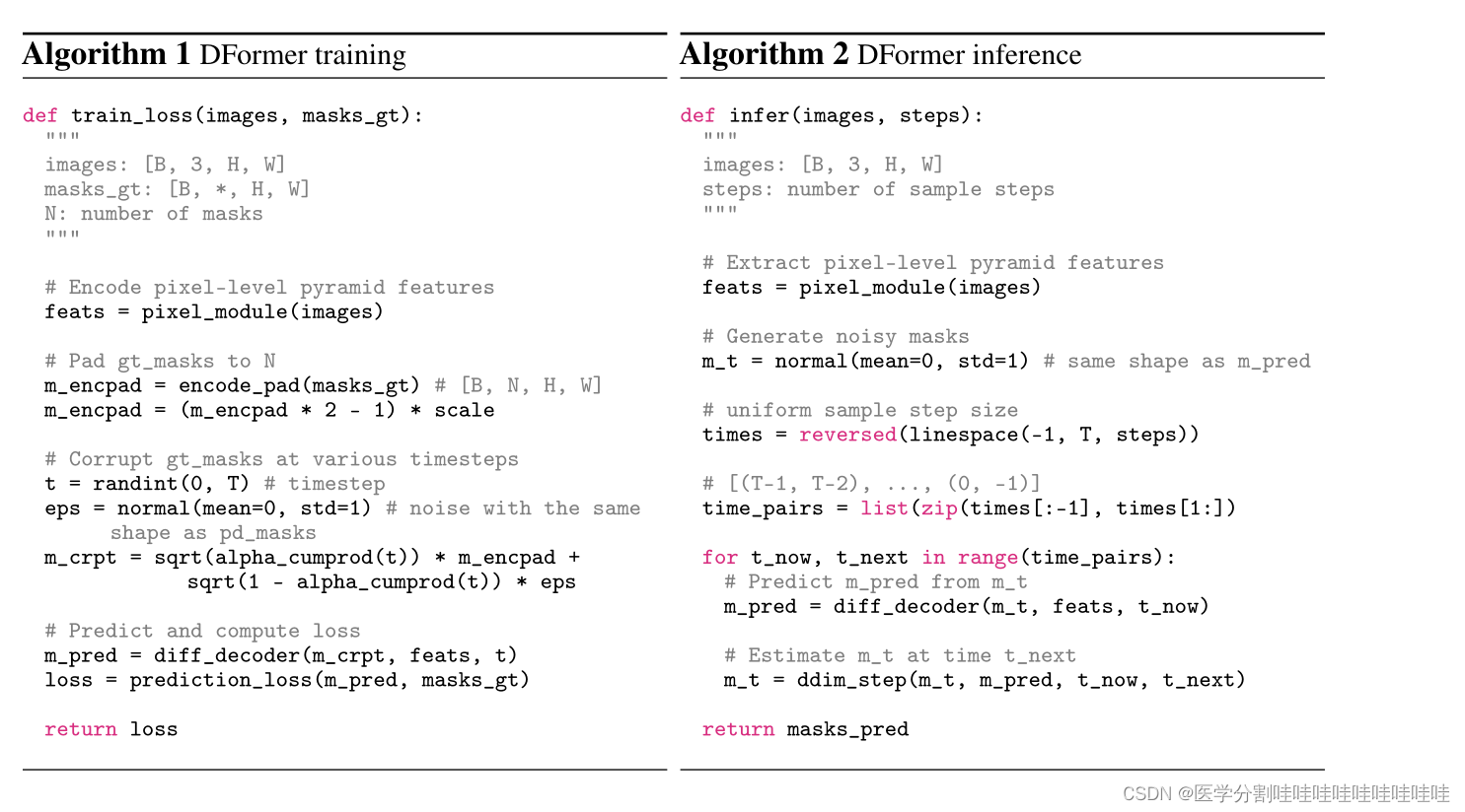 DFormer: Diffusion-guided Transformer for UniversalImage Segmentation-CSDN博客