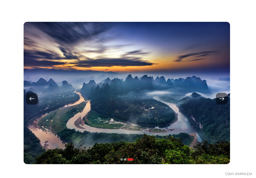Vue实现banner切换 Tailwindcssvue前端圆柱形立体banner切换 Csdn博客