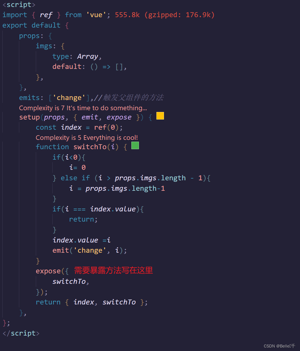 Vue3 Setup语法糖使用以及对比不用语法糖写法仅供学习vue3非setup语法 Csdn博客 8975