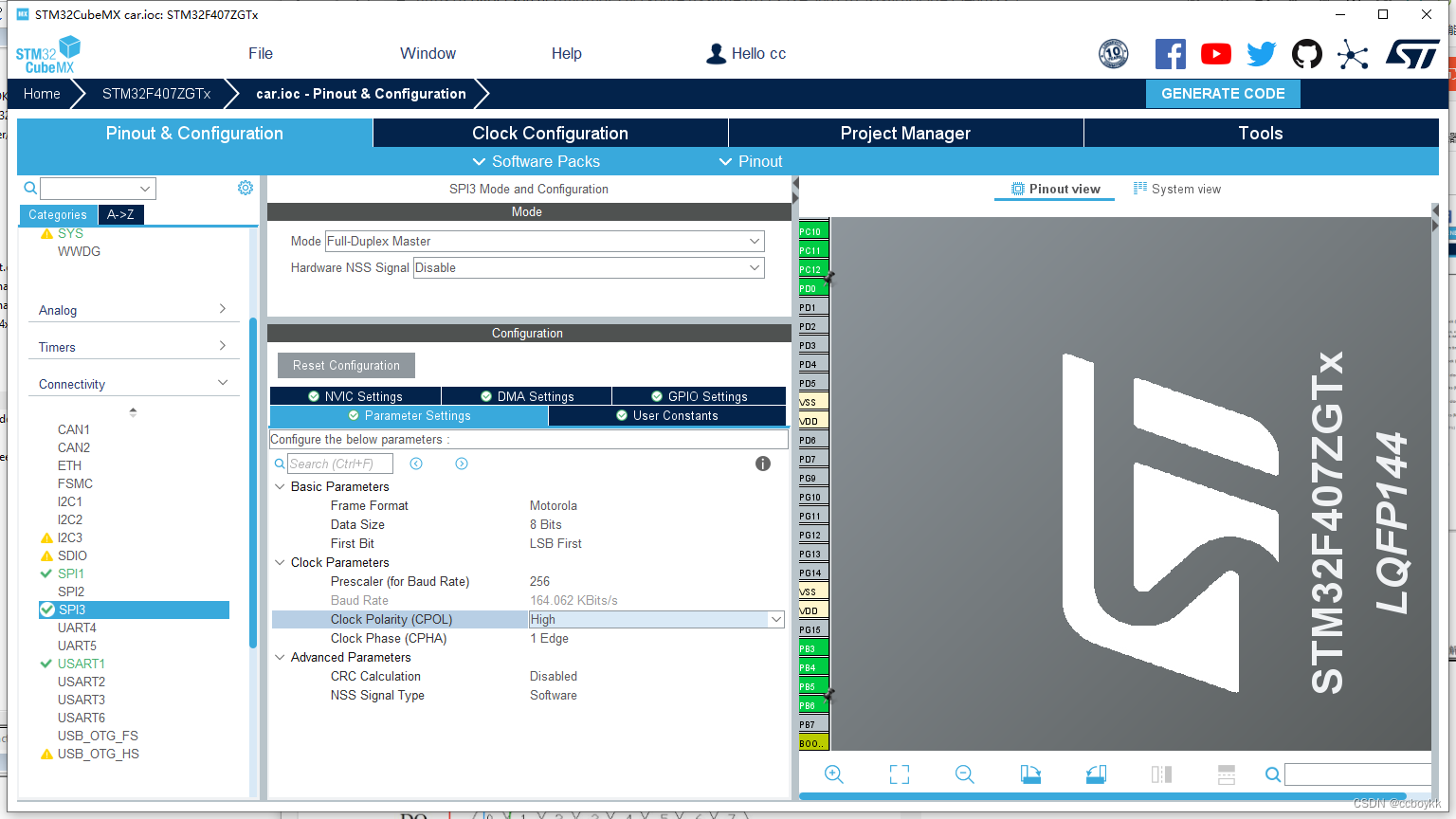 ps2手柄SPI_STM32_HAL使用方法_ps2手柄通讯方式-CSDN博客