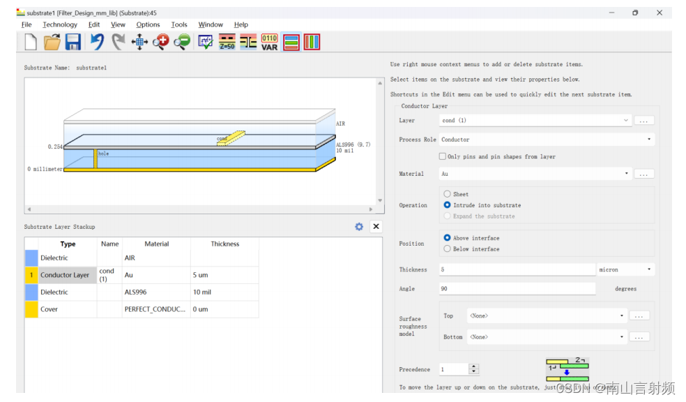 ADS EM仿真中MoM和FEM仿真的对比_fem和momentum micr-CSDN博客