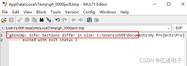 【GreenHills】GHS如何比对两个ELF文件的内容区别_greenhills生成elf-CSDN博客