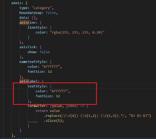 Echarts 报错：[ECharts] DEPRECATED: textStyle hierarchy in axisLabel has been removed sin-CSDN博客