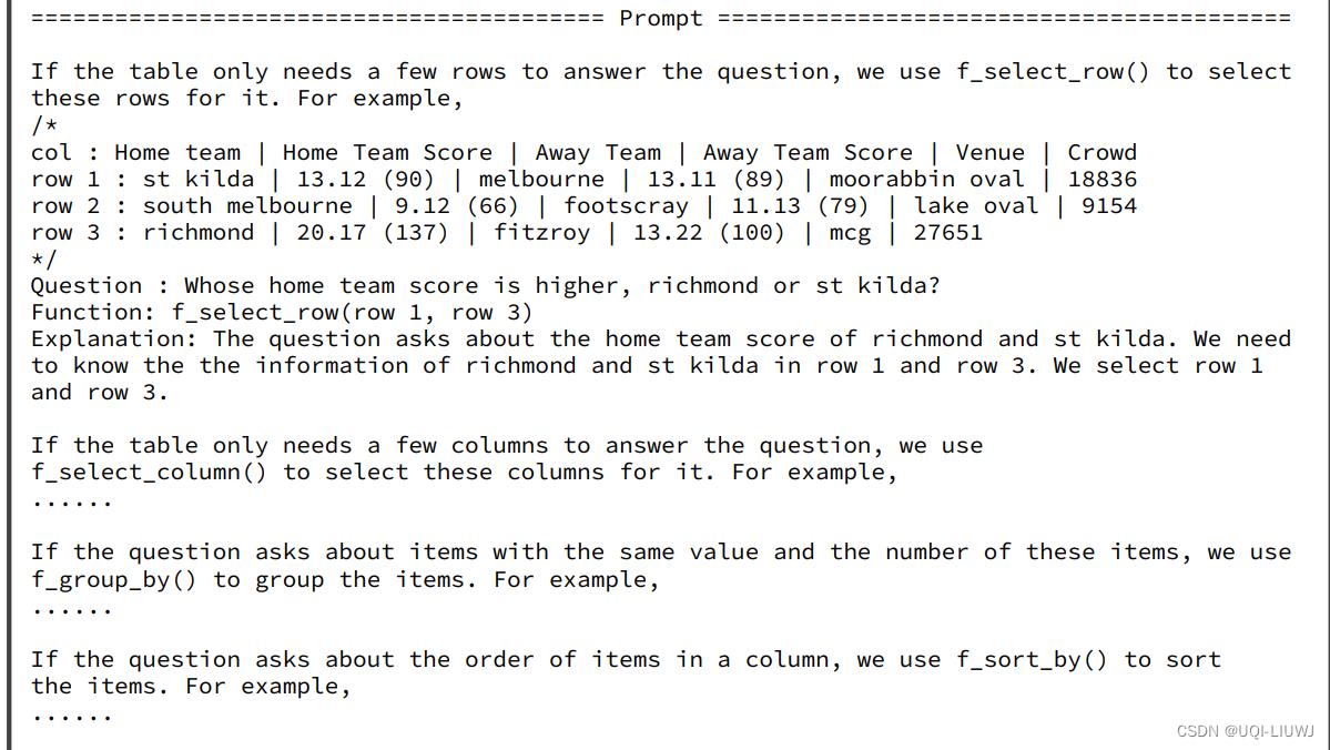 论文笔记：Chain-of-Table:EVOLVING TABLES IN THE REASONING CHAIN FOR TABLE UNDERSTANDING_table of ...