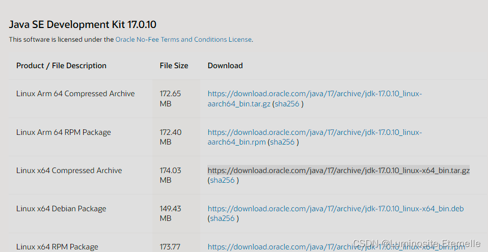 Linux下载jdk17_jdk17下载-CSDN博客