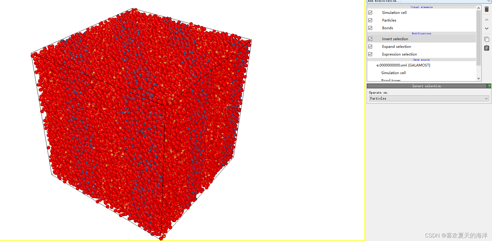 Ovito 操作(一)_ovito expression selection-CSDN博客