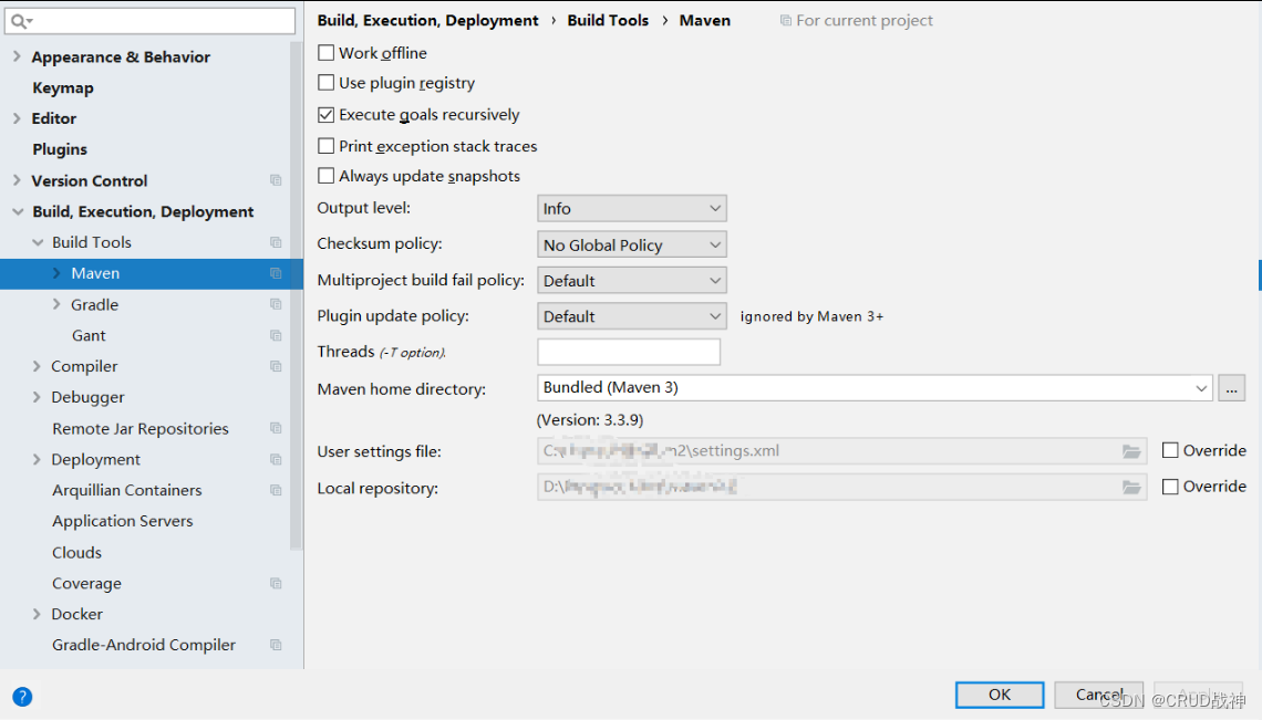 关于maven版本Error injecting: private org.eclipse.aether.spi.log.Logger 与Unable to import maven ...