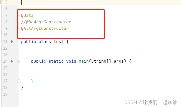 @NoArgsConstructor、@AllArgsConstructor、@RequiredArgsConstructor的区别和@Data和@Builder的用法以及在idea中使用的 ...