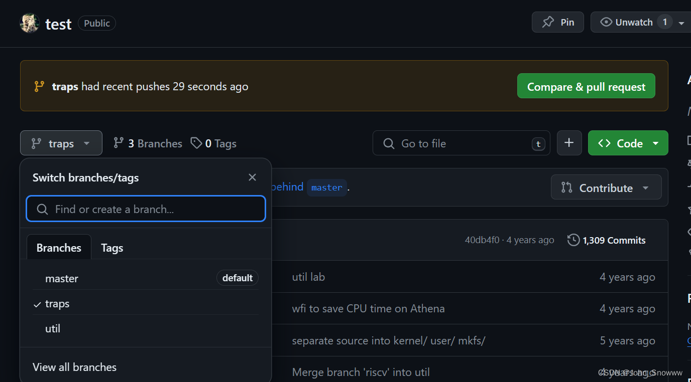 把自己在本地完成的mit6.s081项目上传到自己的github仓库里-CSDN博客