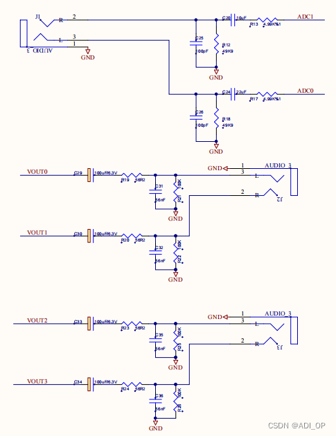 ADAU1701MINI入门学习板的开发文档二：DSP板硬件详细介绍（含原理图）_adau1701中文资料-CSDN博客