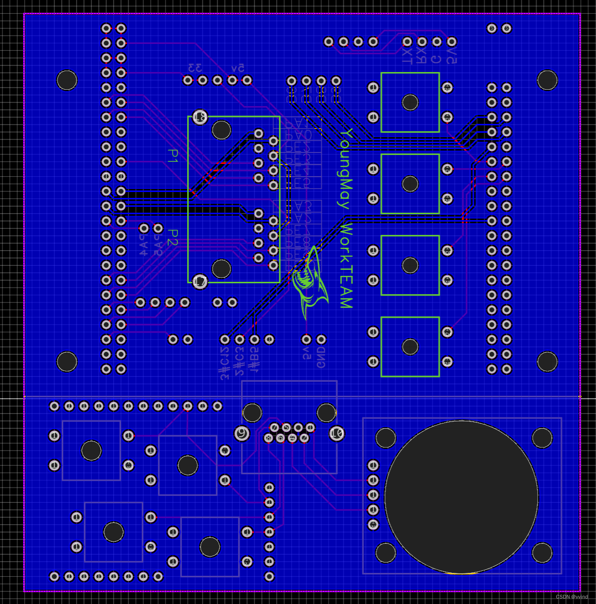 Stm32学习笔记二:ws2812制作像素游戏屏(电路设计) 自制2811显示器 Csdn博客