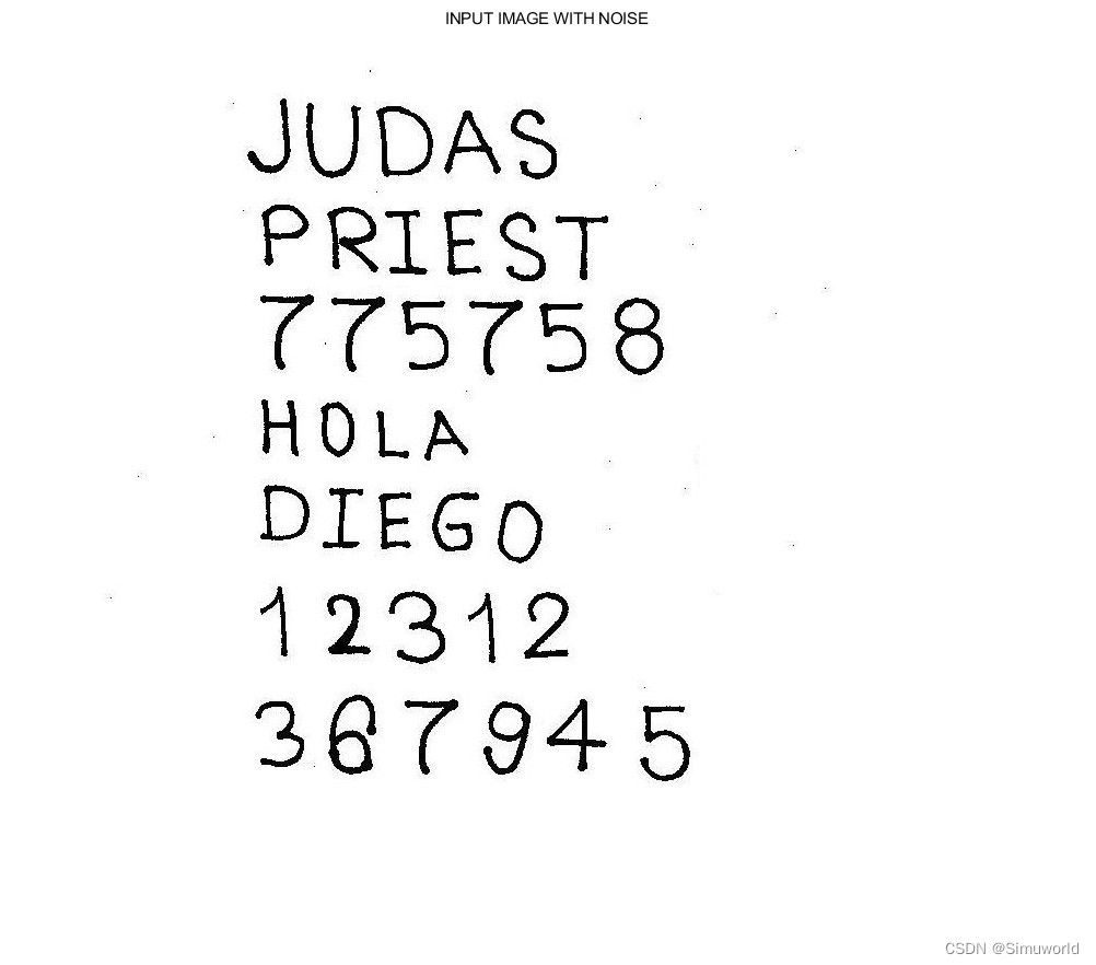 基于图像形态学处理的手写英文数字提取分割算法matlab仿真matlab仿真案例 Csdn专栏