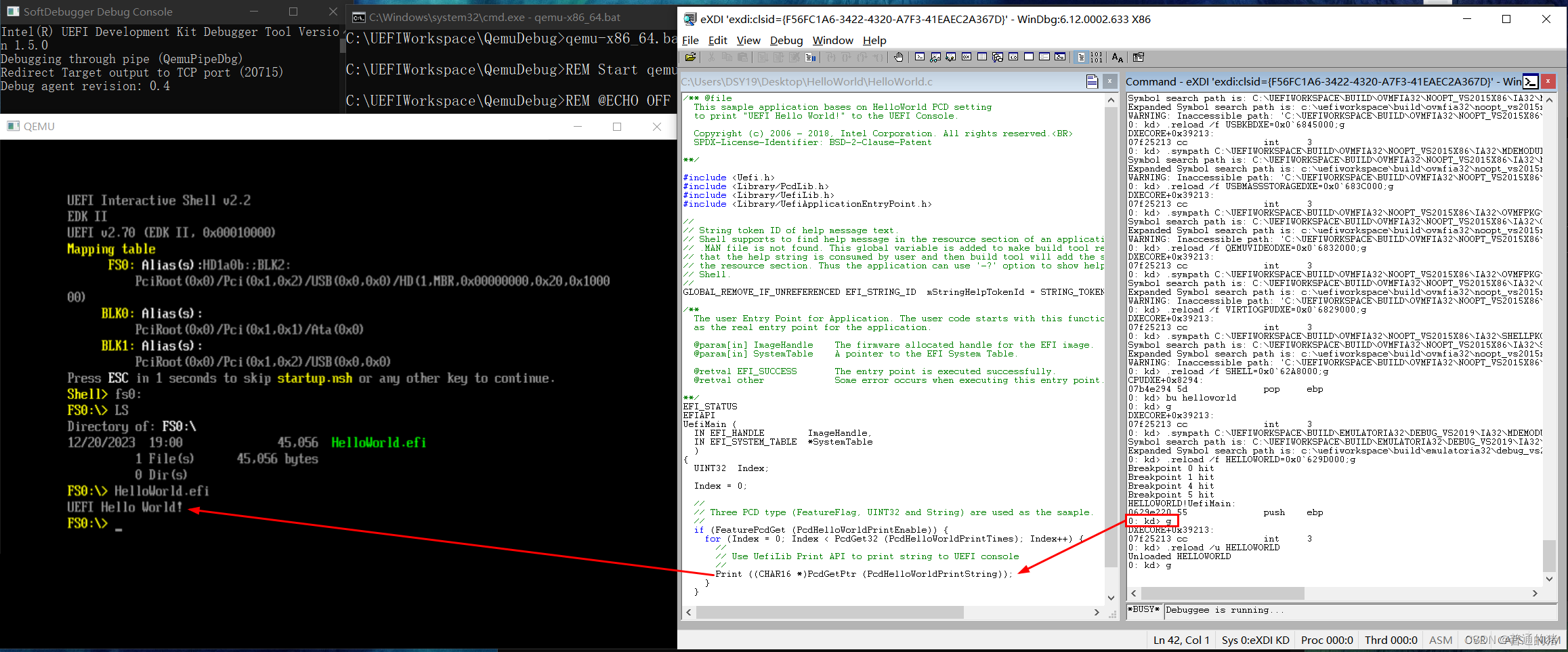 【UEFI】Windows下调试UEFI程序_windowsuefi程序-CSDN博客