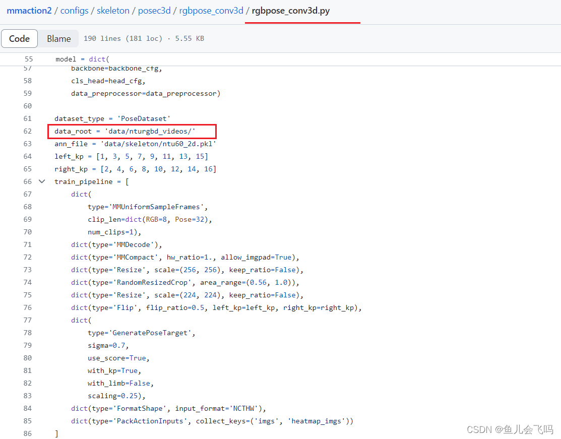 mmaction2当中configs/skeleton/posec3d/rgbpose_conv3d/rgb_only.py_基于mmaction2的posec3d-CSDN博客