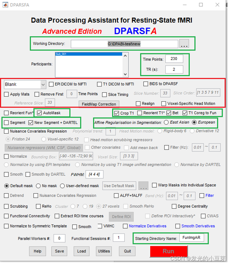 DPABI的rs-fMRI预处理详细操作步骤_dpabi预处理-CSDN博客