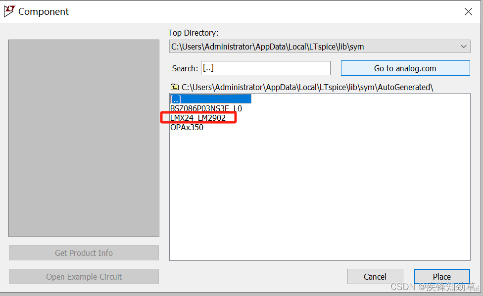LTspice仿真系列——快速外部元器件导入_cir文件用ltspice打开-CSDN博客