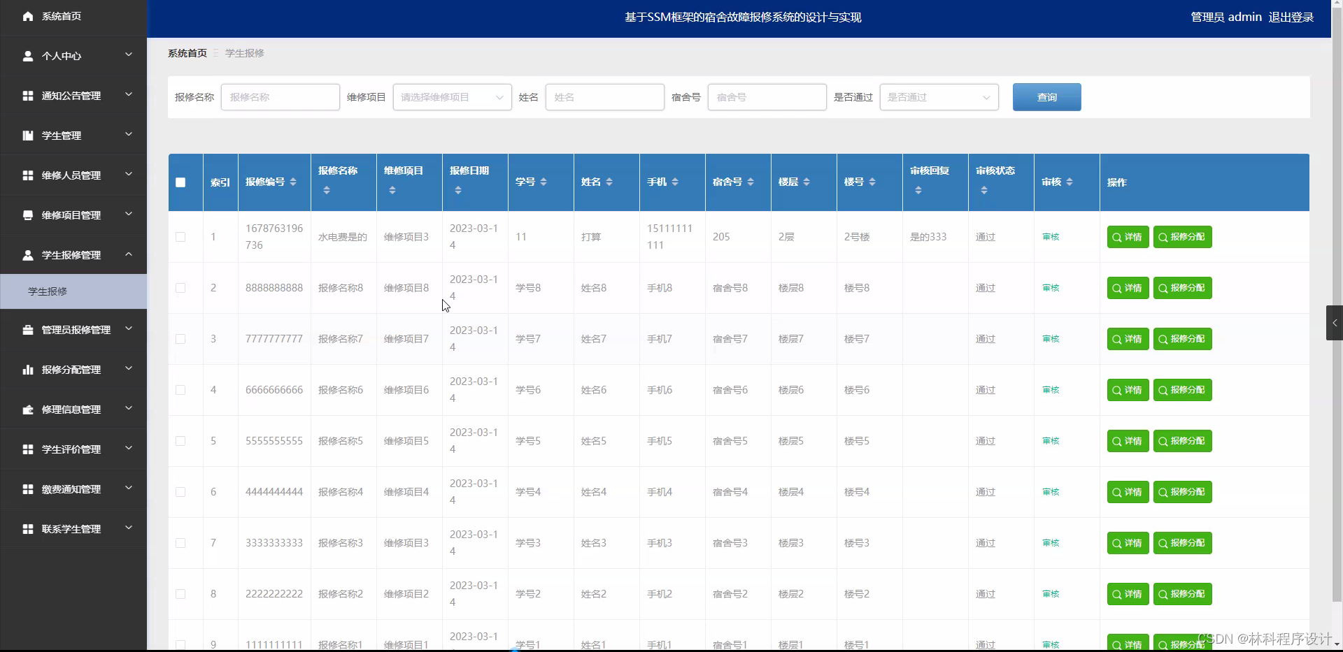 基于ssm框架的宿舍故障报修系统的设计与实现源码开题ssm基于ssm框架的宿舍故障报修系统 Csdn博客 