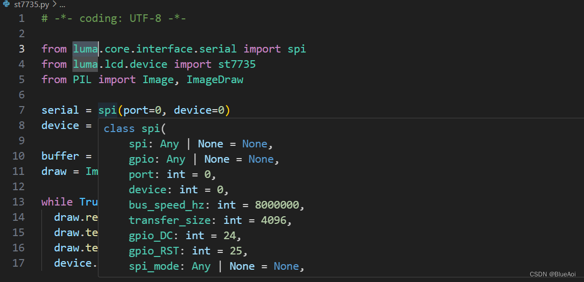 1.st7735(spi的tft屏幕)-CSDN博客