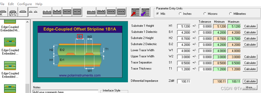 利用SI9000 仿真走线损耗_si9000 s参数计算-CSDN博客