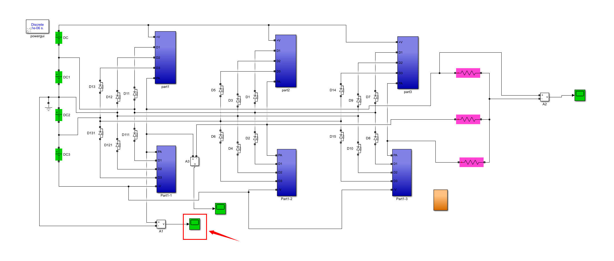 模拟使用相位分布PWM（PDPWM）技术的五电平（NPC）研究（Simulink仿真实现）-CSDN博客