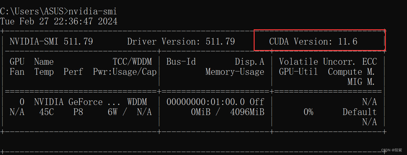 三、算力、CUDA Driver Version, CUDA Runtime Version、以及安装pytorch-CSDN博客