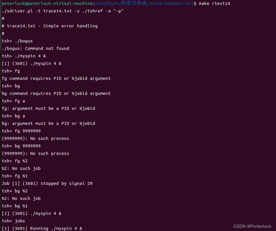 一文读懂CSAPP shell 微壳实验_csapp tinyshell-CSDN博客