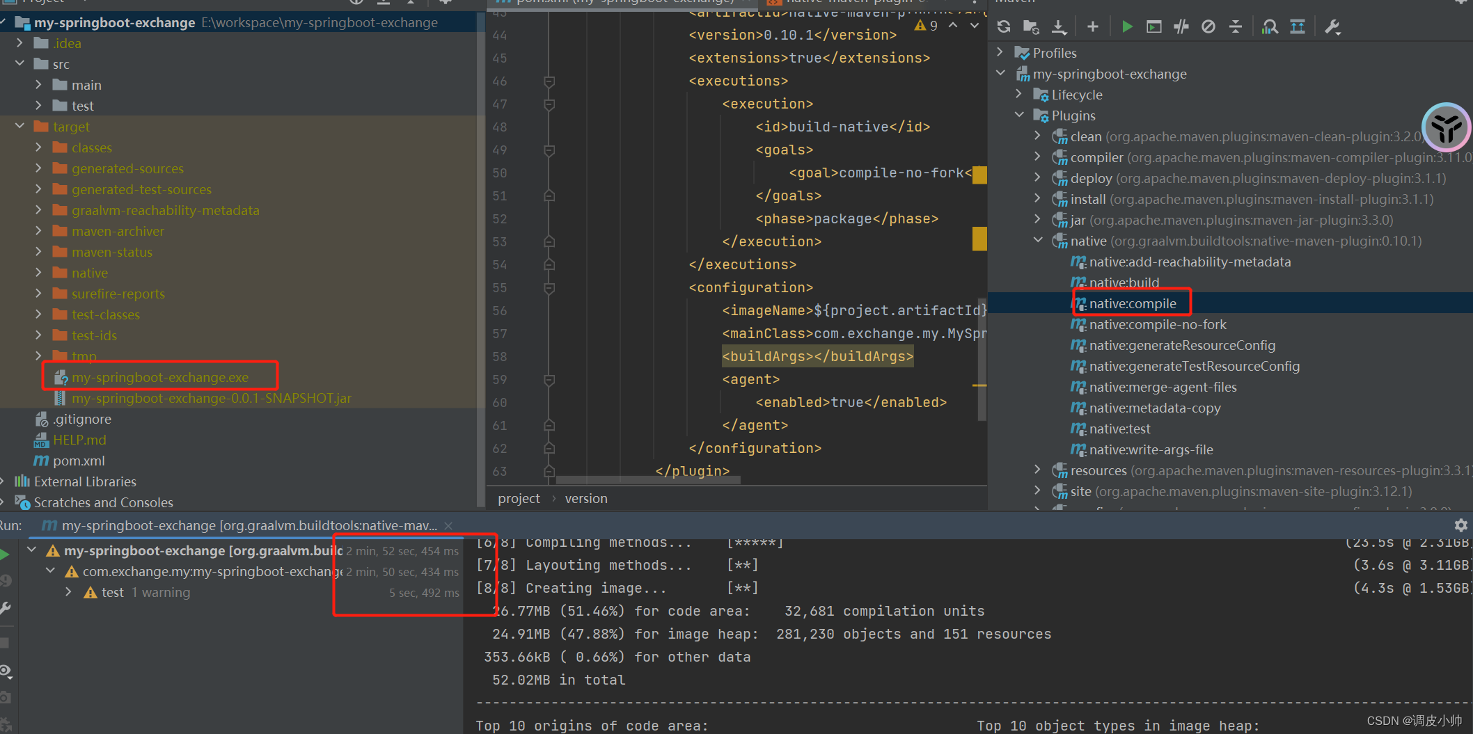 Windows10 idea用native-image打包 SpringBoot3. _native-image 打包-CSDN博客