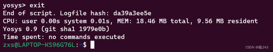Qflow安装（包含yosys，graywolf，qrouter，magic，netgen工具链安装）【WSL2 Ubuntu20.04 win11】 新手友好_yosys一键安装-CSDN博客