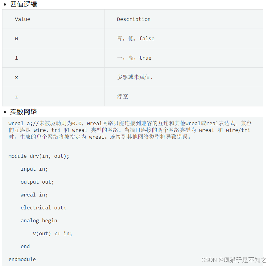 Verilog-AMS-基本语法_verilogams-CSDN博客
