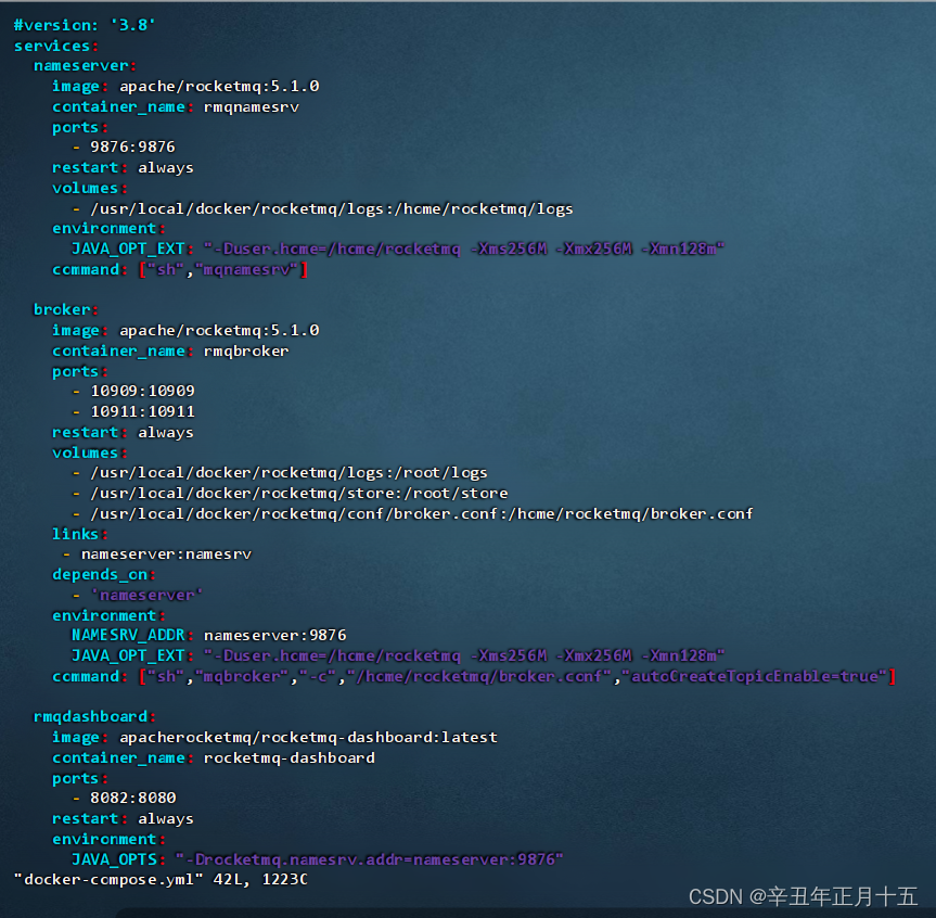 使用docker Compose部署rocketmq5 0 Docker安装rocketmq5 0 Csdn博客