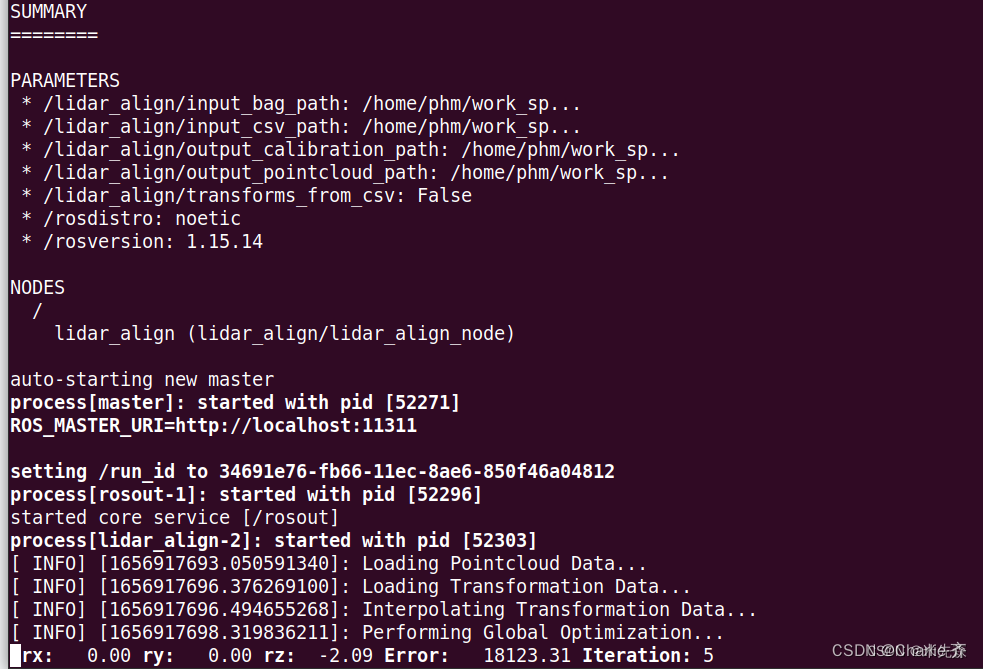 Velodyne激光SLAM学习之激光雷达+IMU外参标定-lidar_align联合标定激光雷达和IMU外参_手眼标定imu和lidar-CSDN博客