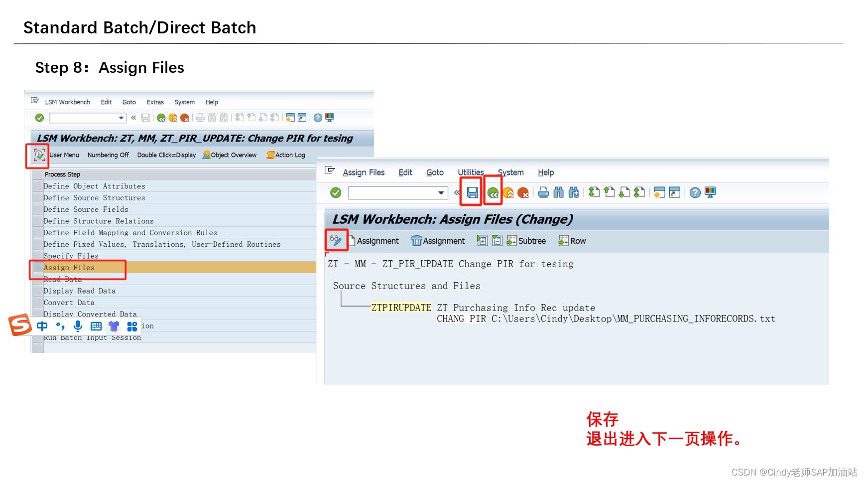 LSMW 功能展示一•Standard Batch/Direct Batch_lsmw怎么把批处理改成单批处理-CSDN博客