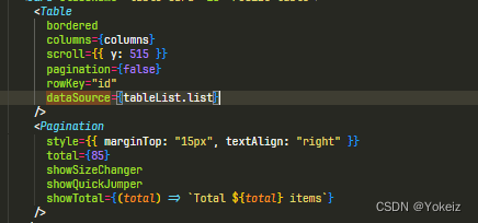 React Antd V5 Table设置固定高度_antd 设置表格占的高度固定-CSDN博客