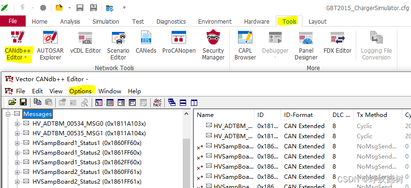 CANdb和CANoe设置英文显示_vector candb++怎么切换语言-CSDN博客