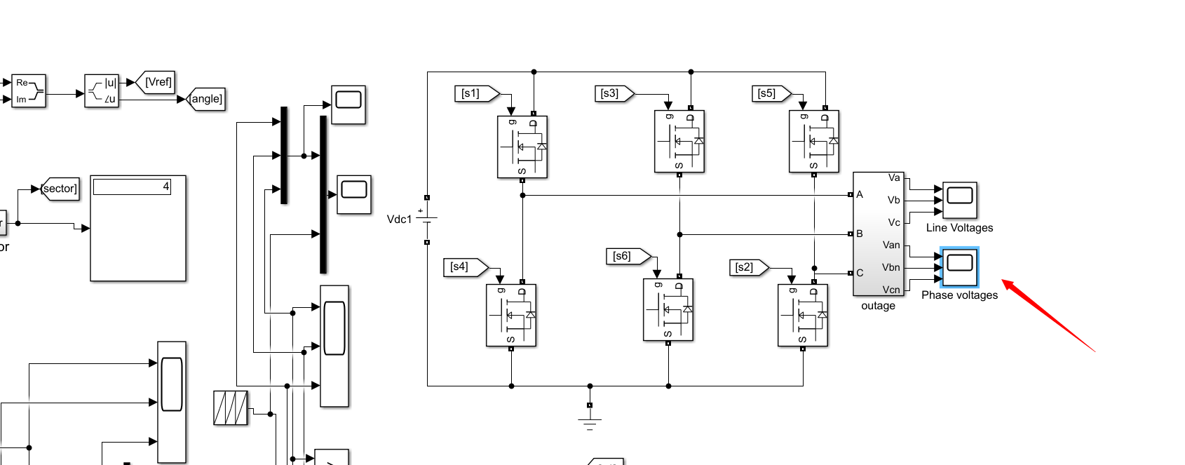 【三相逆变器的空间矢量PWM】SVM方法增加了功率输出，谐波失真也减少（Simulink仿真实现）_三相pwm逆变器simulink-CSDN博客