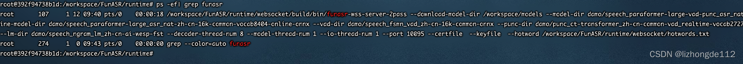 FunASR服务器安装_funasr-runtime-sdk-cpu-0.4.4安装使用-CSDN博客