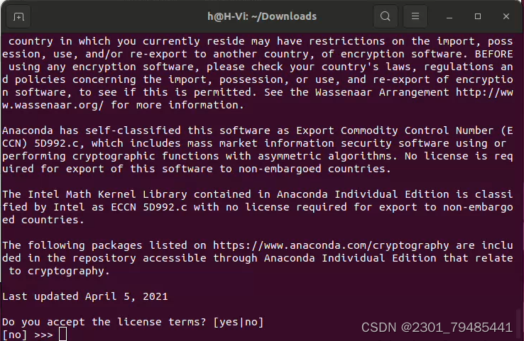 Linux 下载安装Anconda_linux下载conda-CSDN博客
