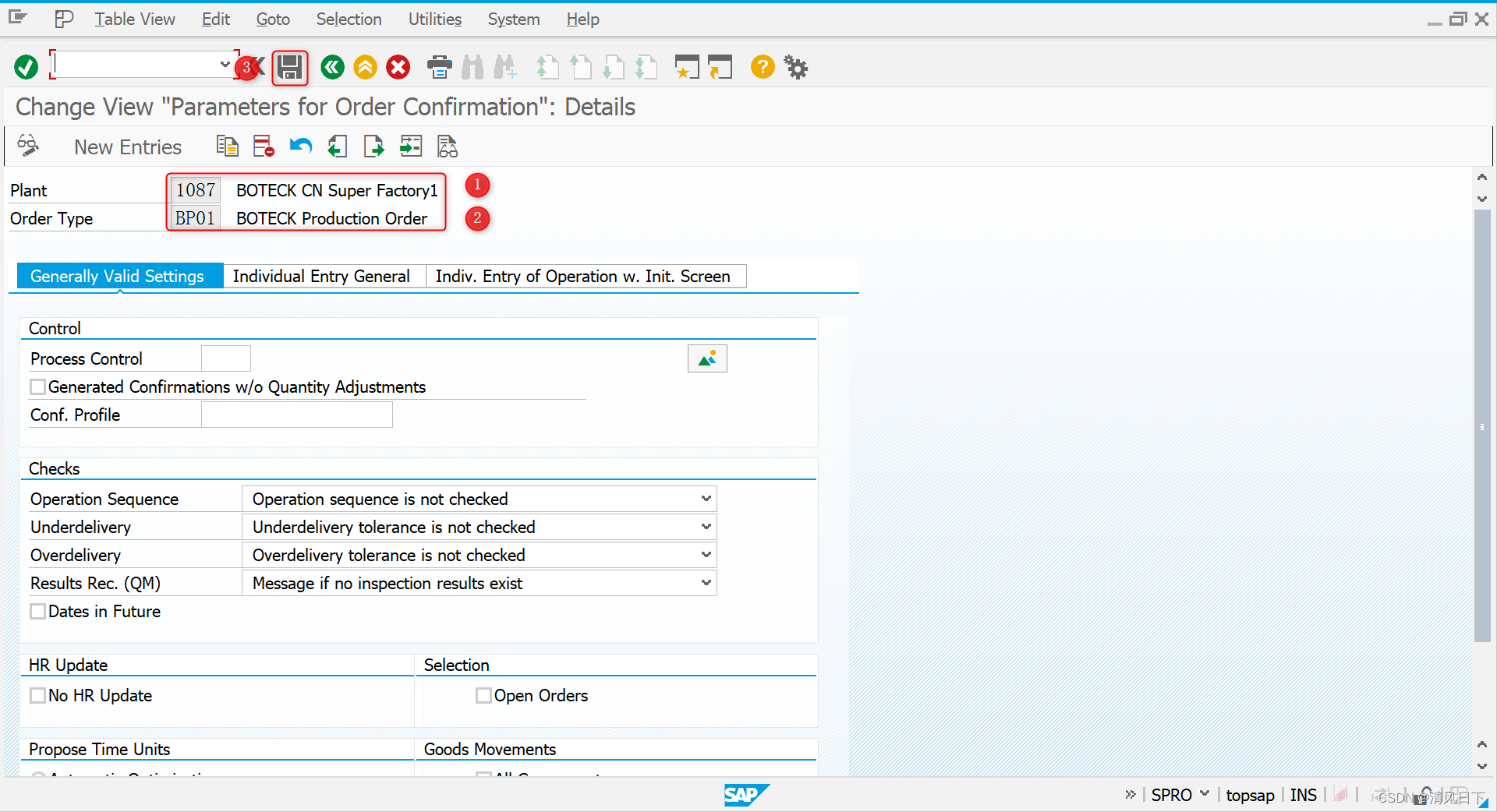 27 PP配置-生产车间控制-工序-定义确认参数(OPK4-Define Confirmation Parameters)_sap pp订单确认参数-CSDN博客