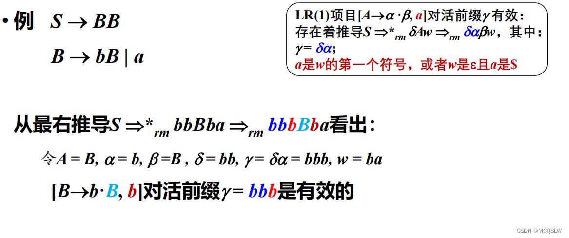 编译原理与技术（三）——语法分析（七）自底向上-LR(1)分析_lr1编译原理dfa-CSDN博客