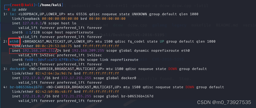 Linux(CVE-2016-5195)Dirty cow漏洞利用提权_dirtycow提权脚本-CSDN博客