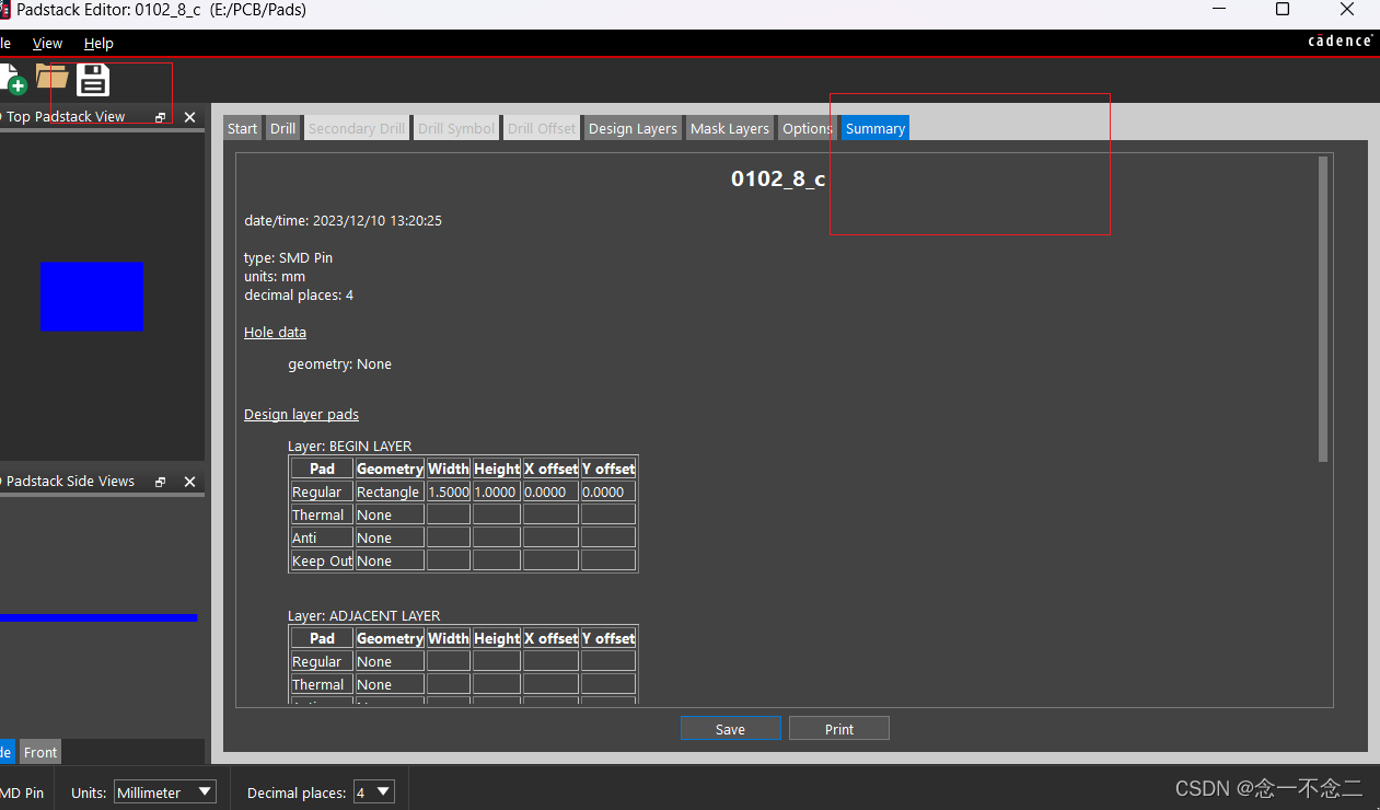 Cadence制作表贴型焊盘（SMD PIN）-CSDN博客
