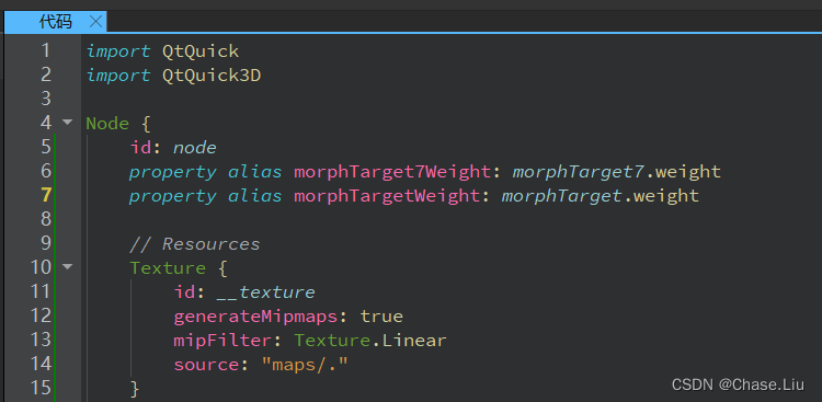 【QtQuick3D学习】初探数字人，使用Qt Design Studio导入Blender模型，并驱动形态键Shape Key——基于C++和Cmake_文字驱动形态键-CSDN博客