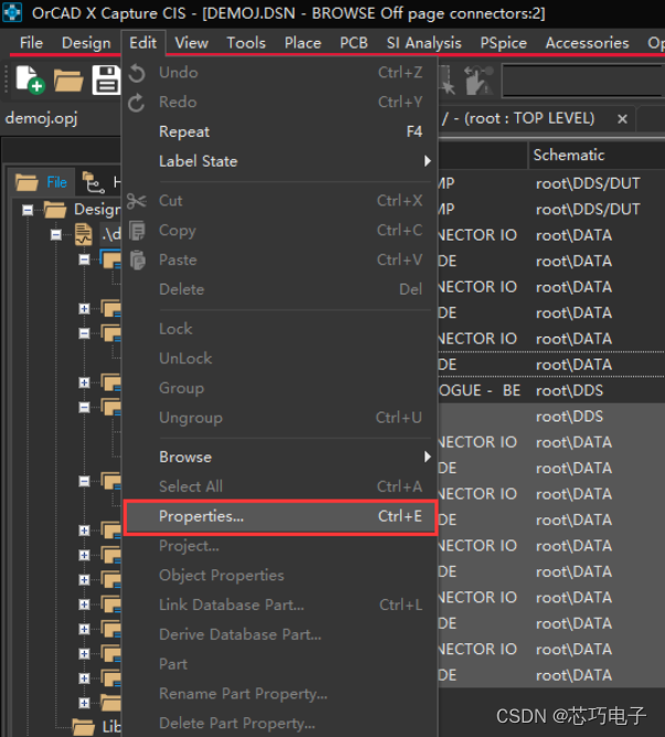 10.如何在Capture原理图中批量修改Off-Page Connector?_批量修改offpage-CSDN博客