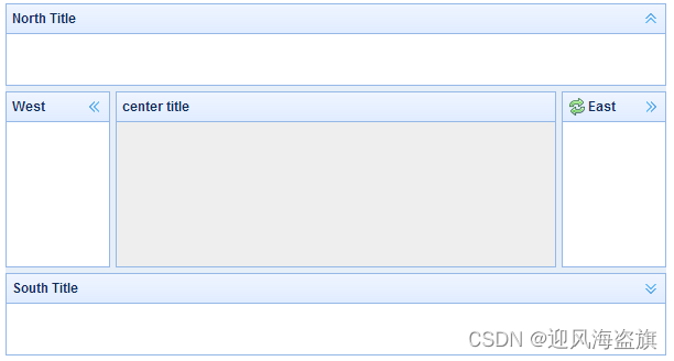 EasyUI Jquery 学习笔记 —— Layout（布局）详细版_easyui layout-CSDN博客