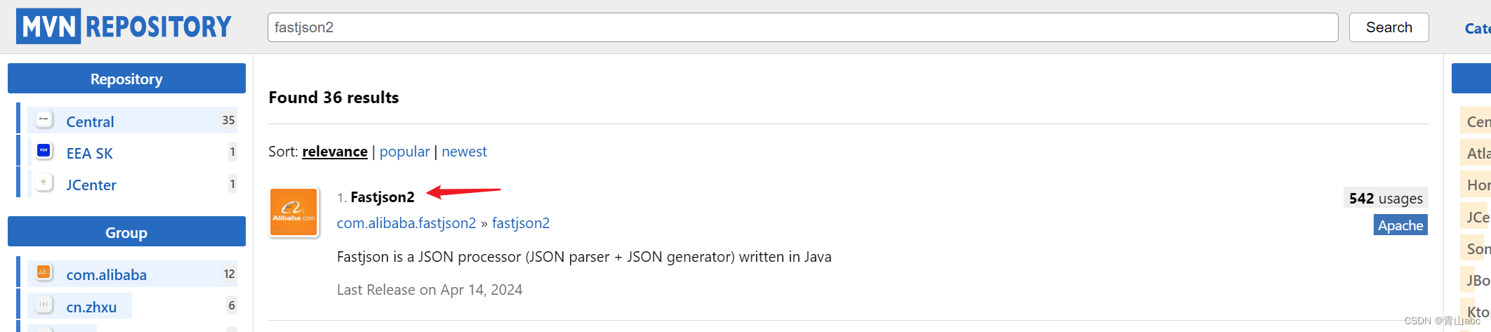 从maven库下载jar包-以fastjson2 jar包为例_fastjson下载jar-CSDN博客